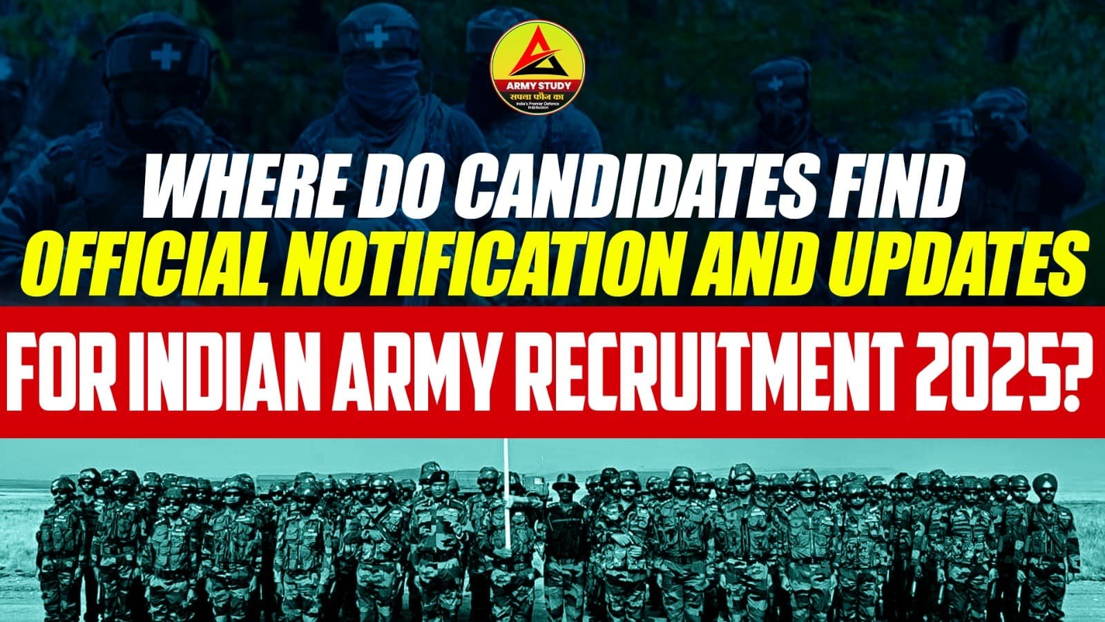 Where Do Candidates Find Official Notification And Updates For Indian ...
