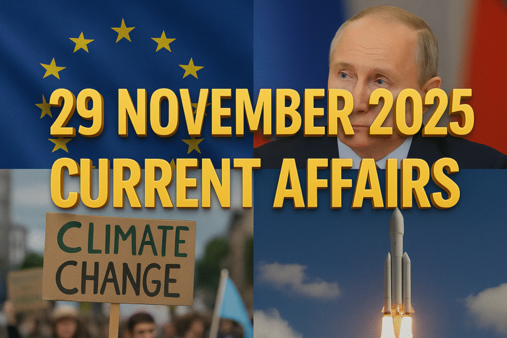 29 November 2025 Current Affairs » Army Study