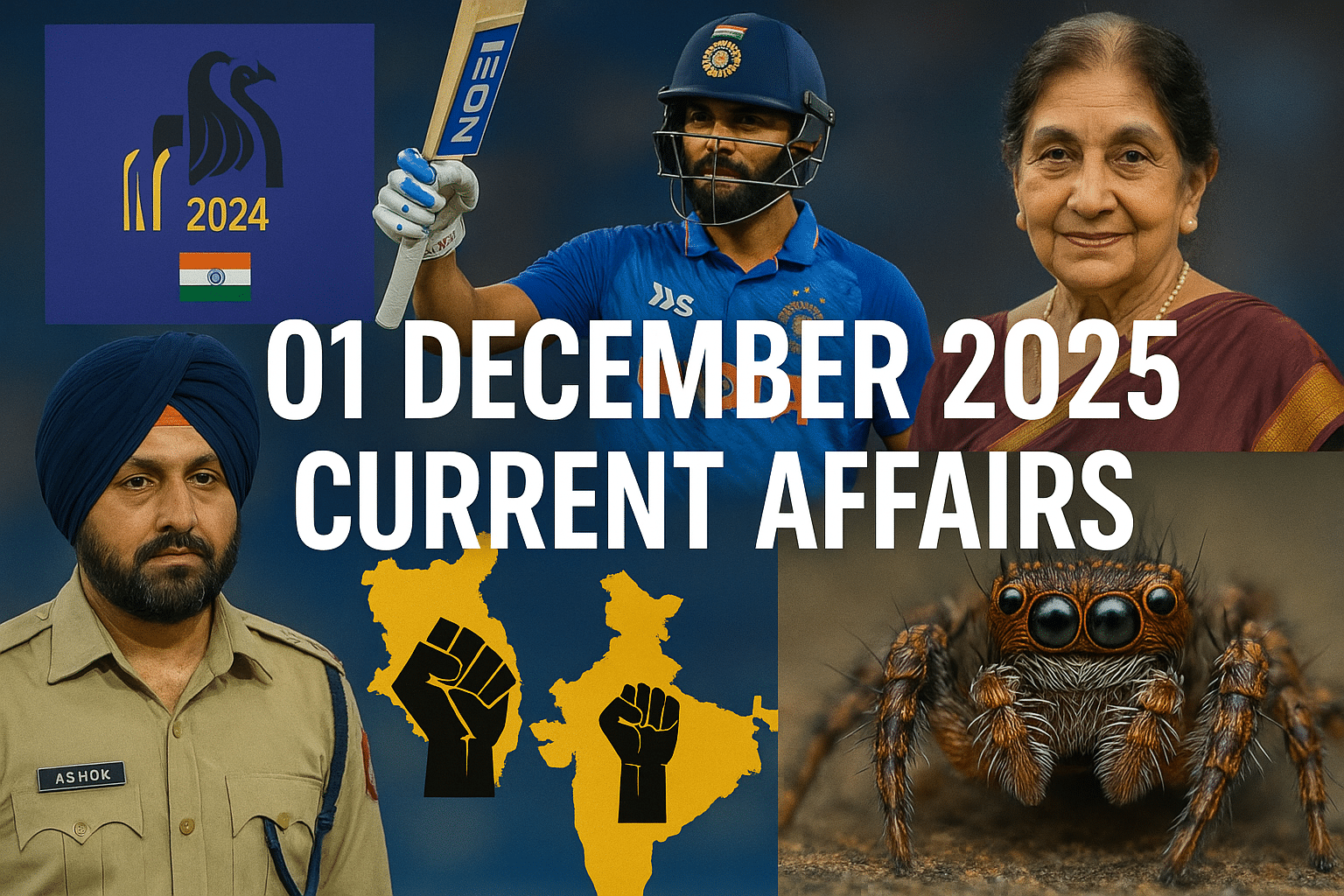 01 December 2025 Current Affairs » Army Study