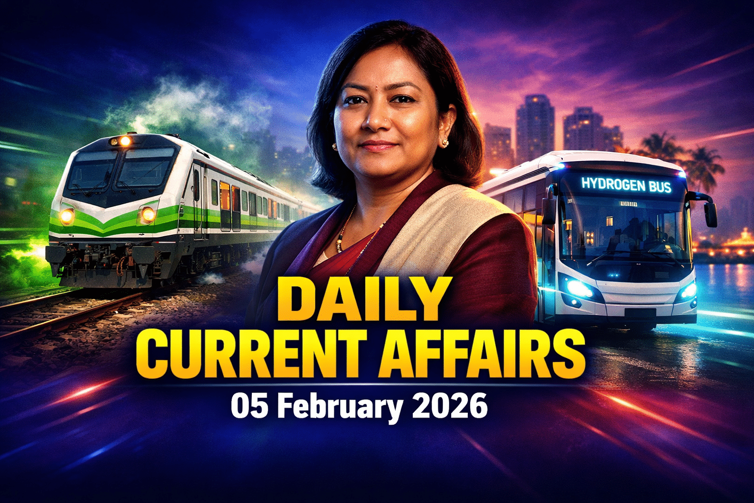 5 February 2026 Current Affairs In Hindi – MCQ | Army, SSC, Defence ...