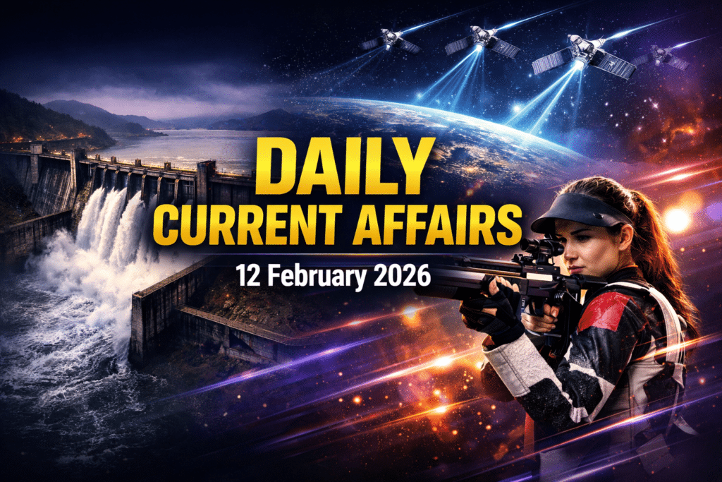 12 February 2026 Current Affairs In Hindi – MCQ | Army, SSC, Defence ...